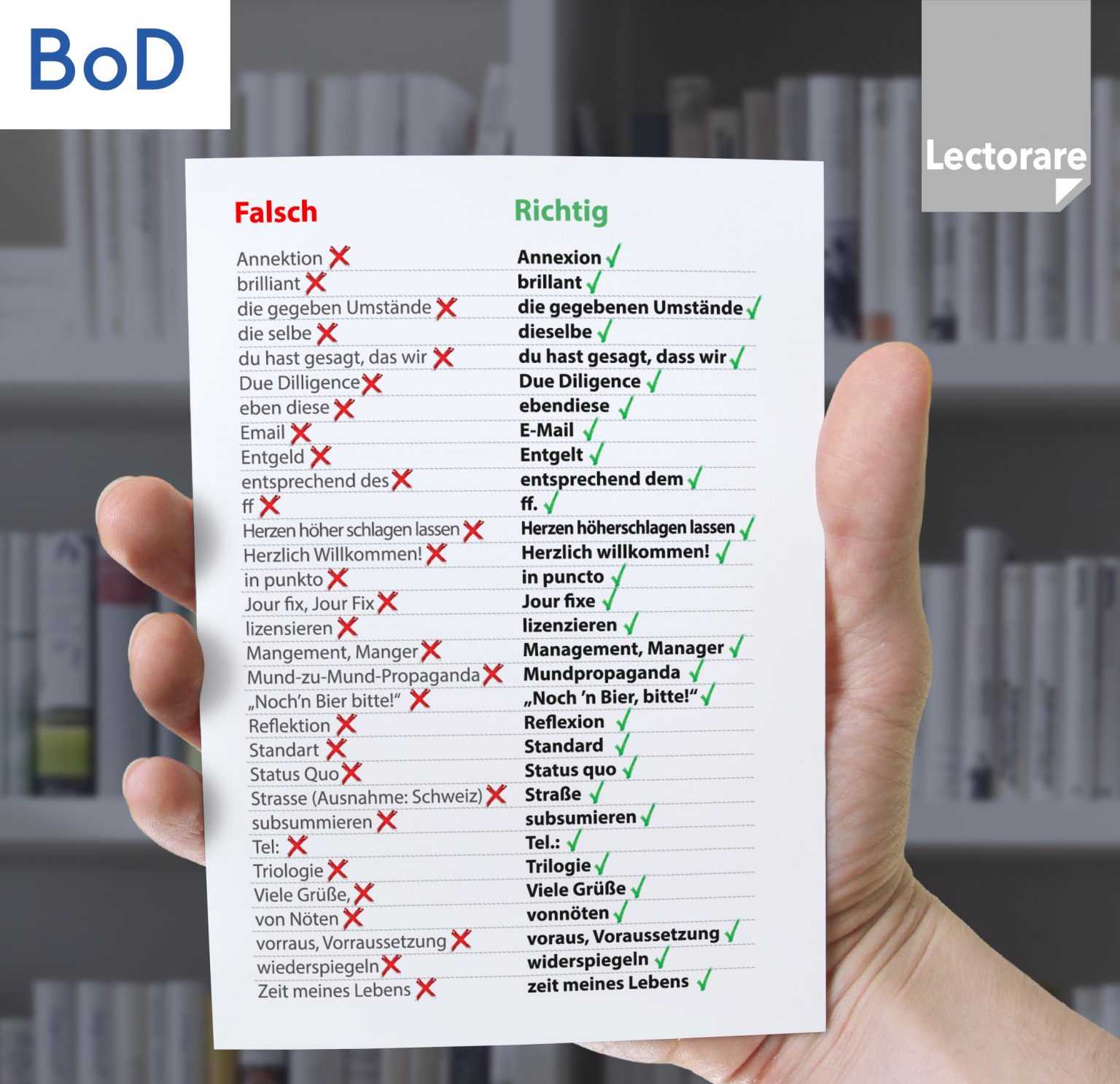 Vermeide diese häufigen Rechtschreibfehler! → BoD Blog