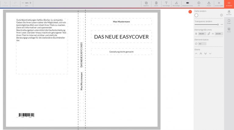 Gestalten Sie Ihr Buchcover spielend leicht mit easyCOVER - BoD Blog